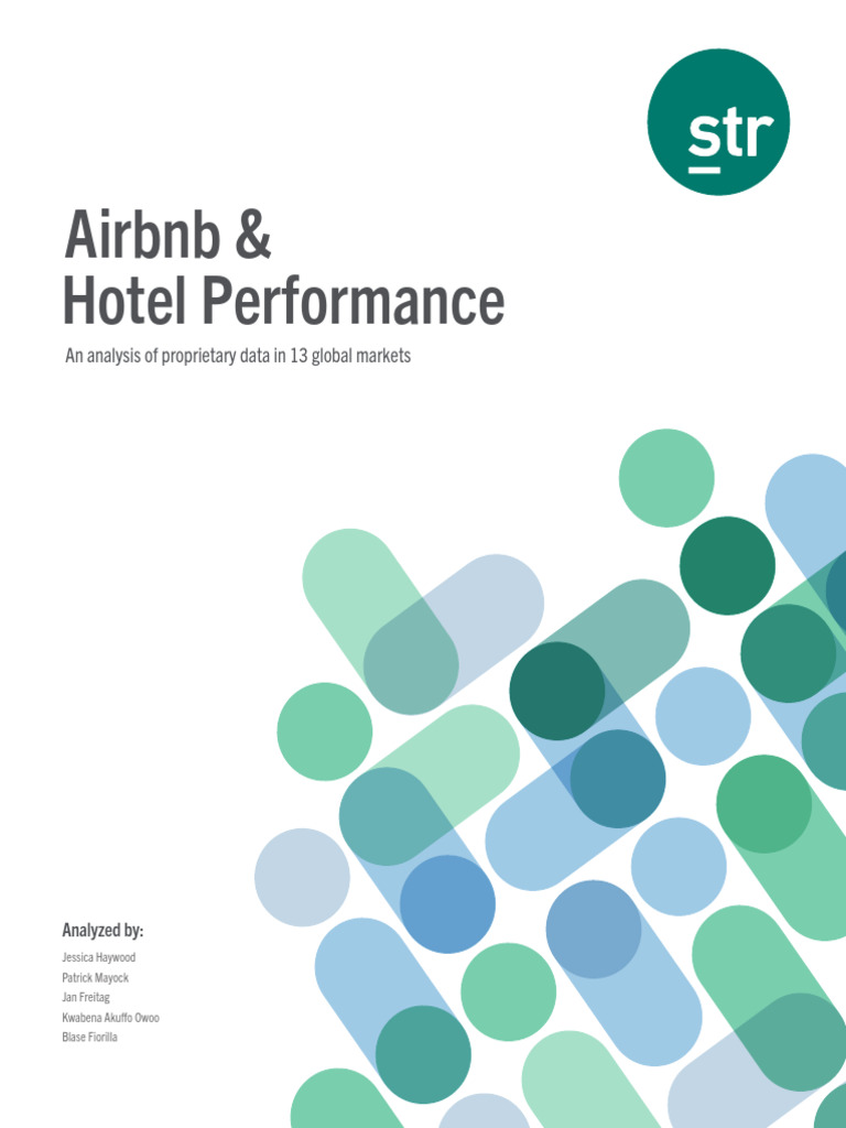 Airbnb vs Hotel Performance Analysis | PDF | Airbnb | Marriott ...