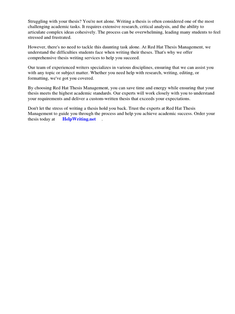 Red Hat Thesis Management | PDF | Red Hat | Linux