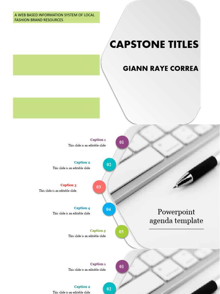 21177-Powerpoint Agenda Template (Autosaved) | PDF | Software | Application Software