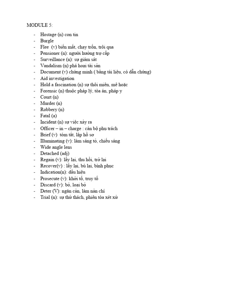 MODULE 5 | PDF MODULE 5 | PDF