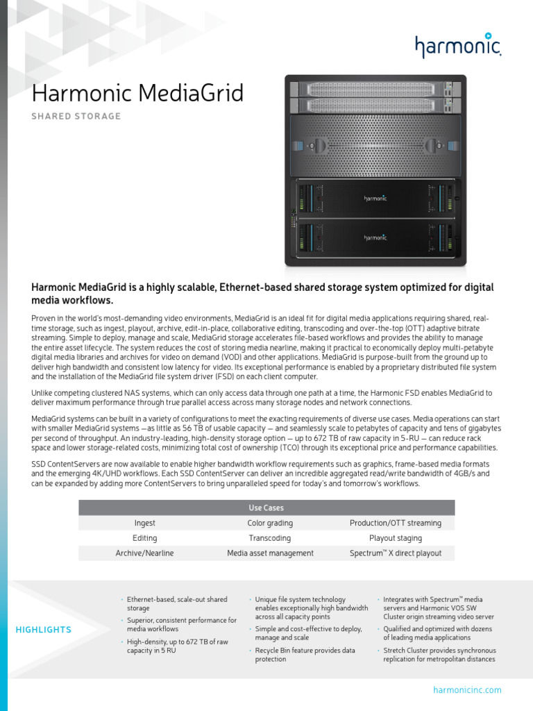 Mediagrid | PDF | Solid State Drive | Hard Disk Drive
