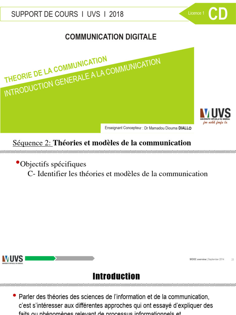 IntroGenCom Com Digitale SEQ2 | PDF | la communication | Cybernétique