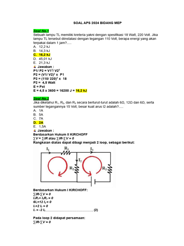Soal Aps 2024 - Mep | PDF