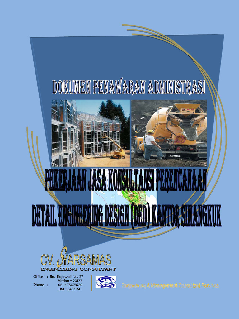 Penawaran DED Kantor Simangkuk | PDF