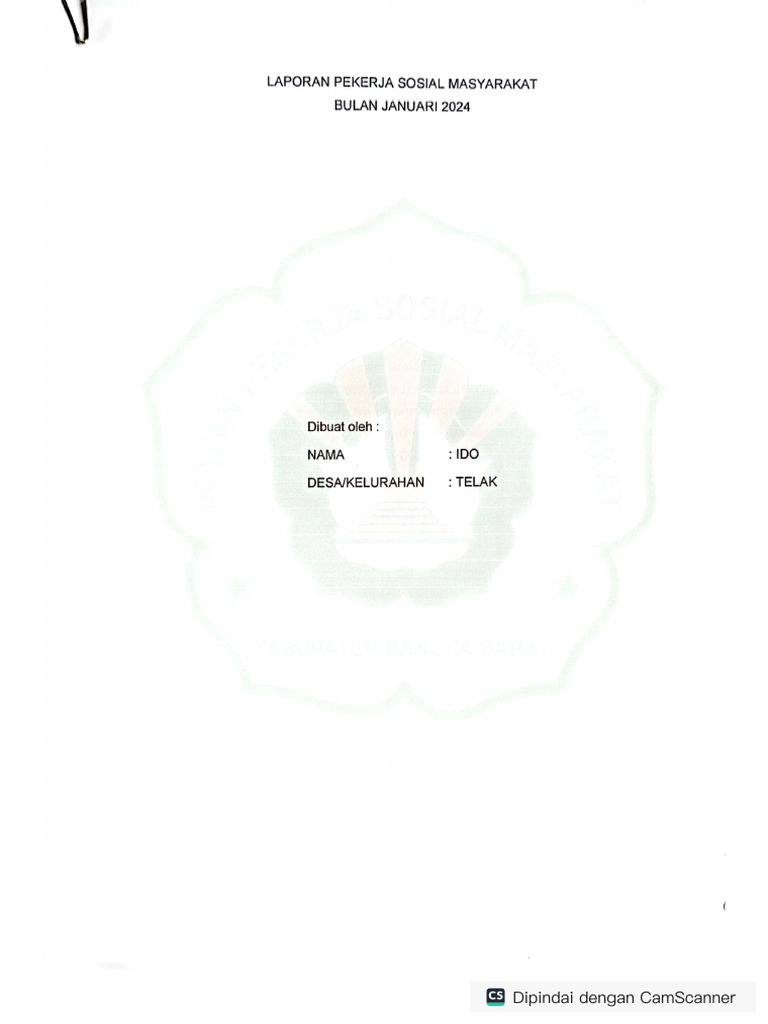 Laporan PSM Telak Januari | PDF