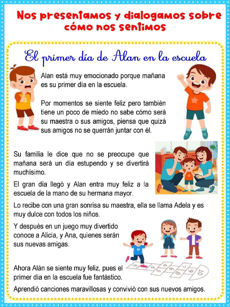 Primer Día de Clase | PDF