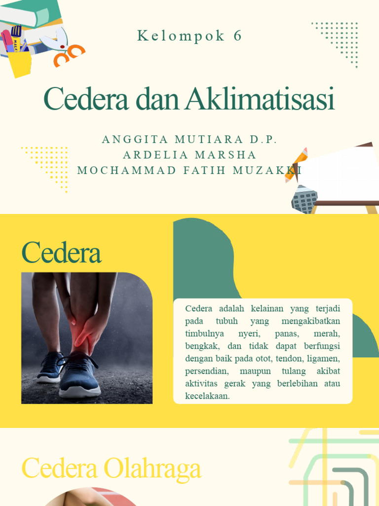 Cedera Dan Aklimatisasi | PDF