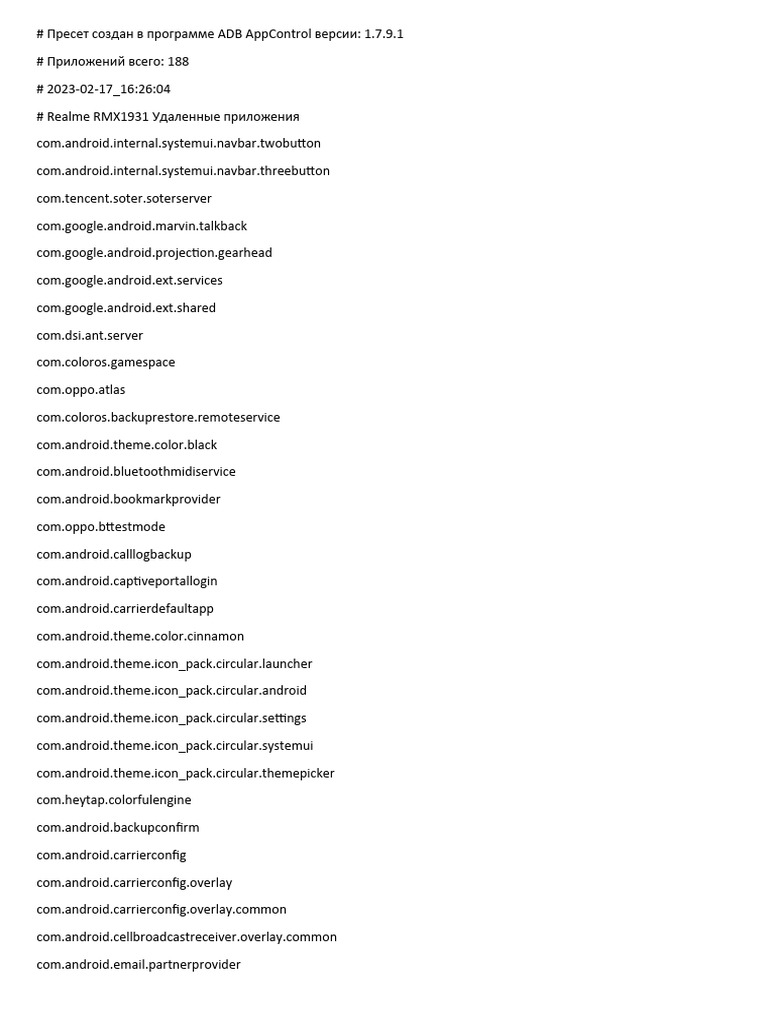 Ultimate Debloat Guide For Realme X2 Pro | PDF