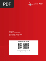 Anton Paar Density Meter DMA 1001 Operation Manual | PDF | Electrical Connector | Safety
