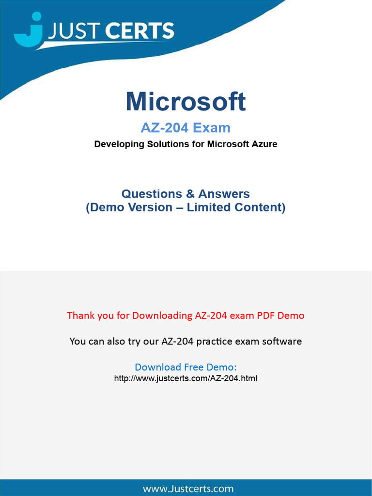 AZ 204 Demo | PDF | Microsoft Azure | Representational State Transfer
