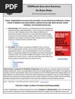 No Rules Rules: Netflix's Culture Shift | PDF | Incentive | Leadership