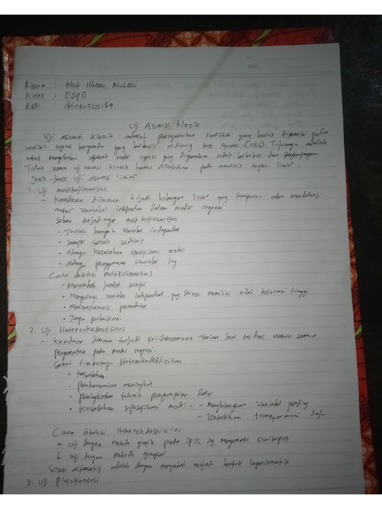 Muh Ilham Muzaki - Pertemuan 5 | PDF