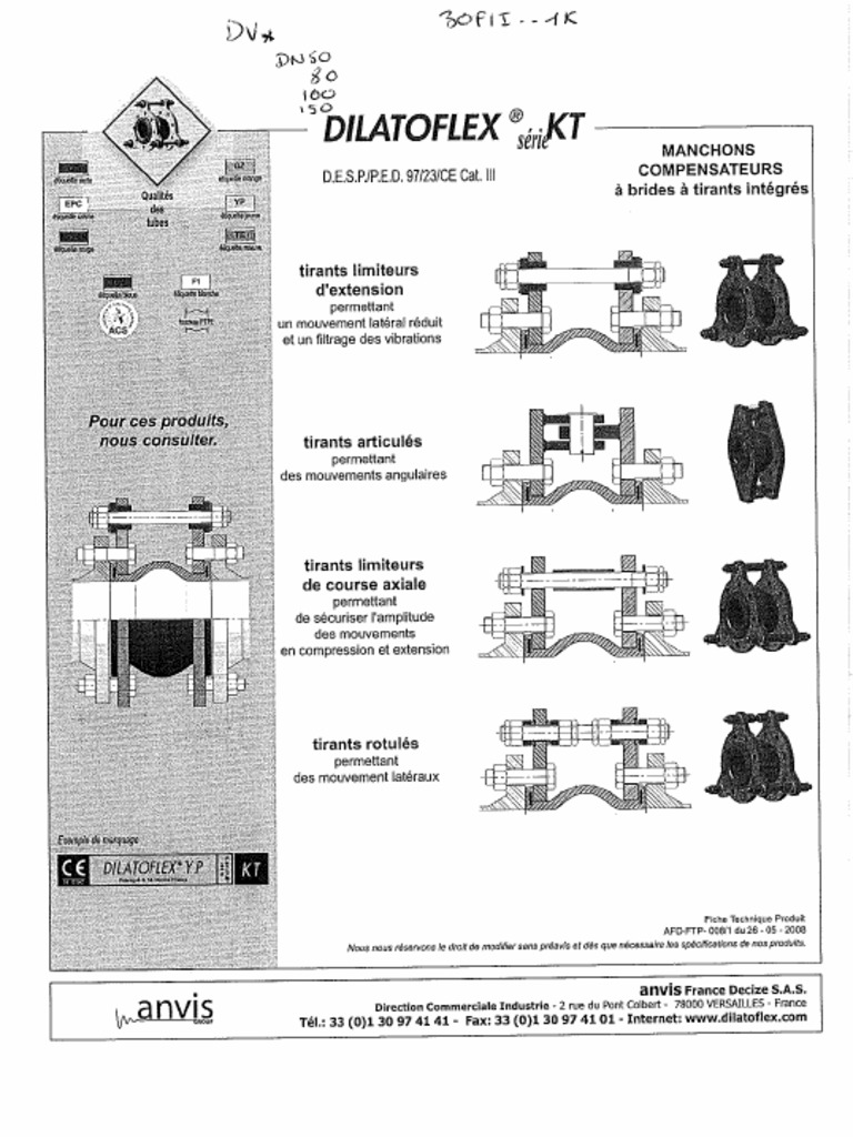 Dilatoflex Axial Blocked | PDF