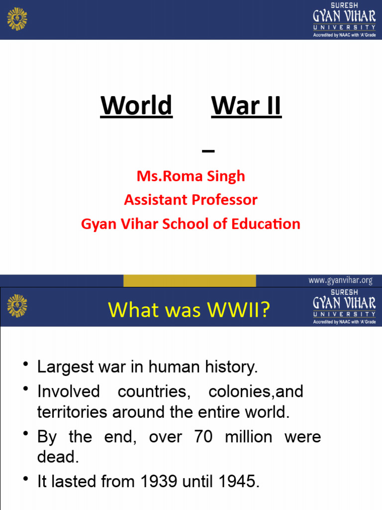 World War II | PDF | World War II | Nazi Germany