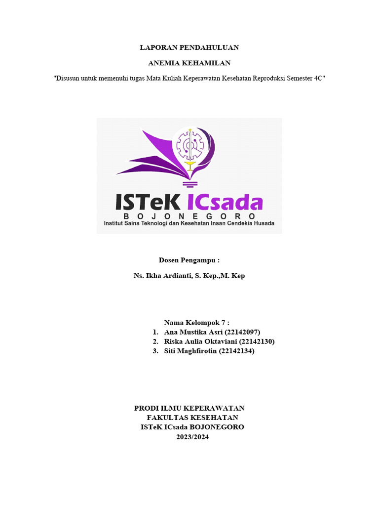 LP Kel. 7 (Anemia Kehamilan) - WPS Office | PDF