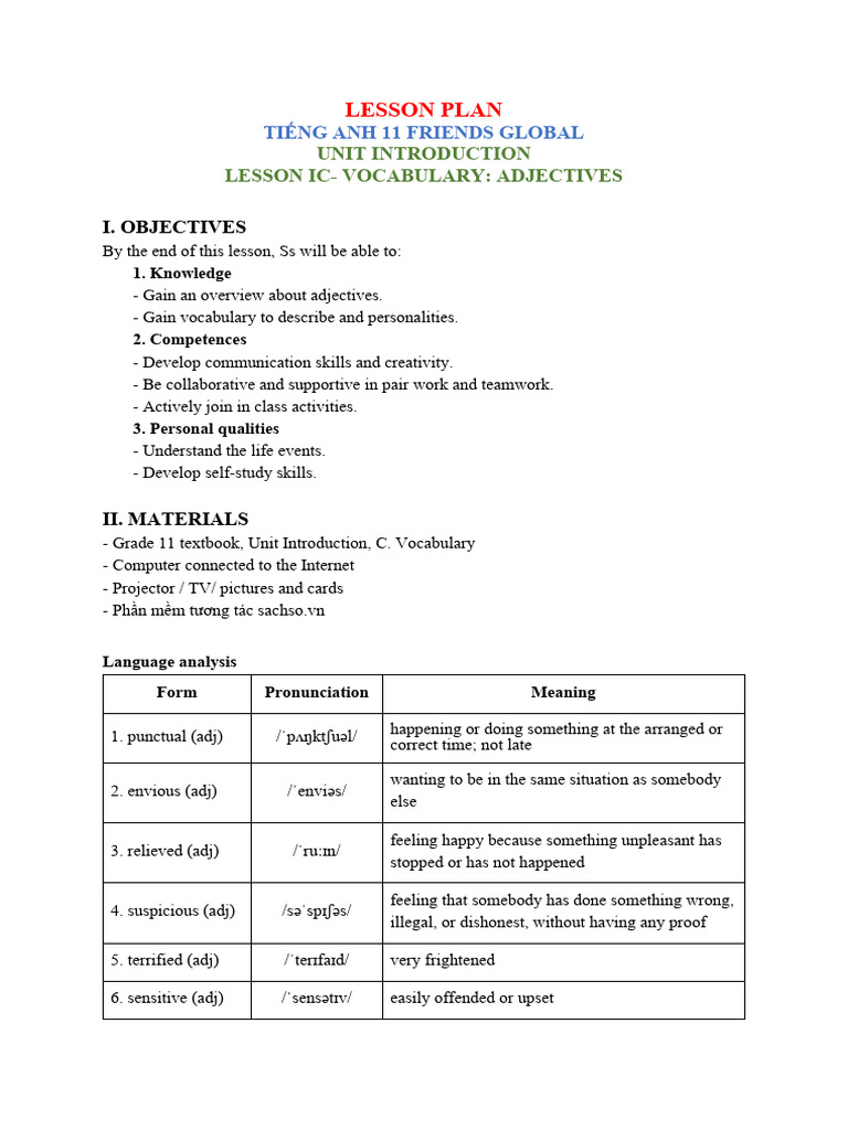 Lesson Plan IC | Download Free PDF | Creativity | Attention