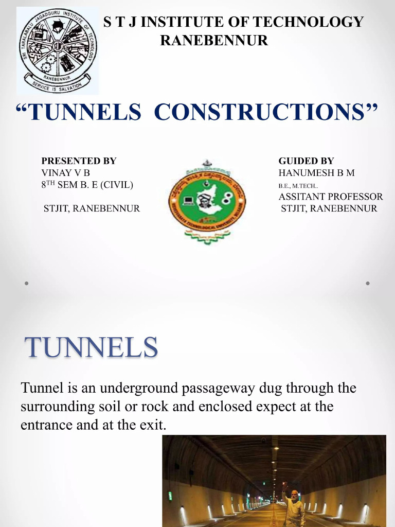 Tunnel Constructions | PDF