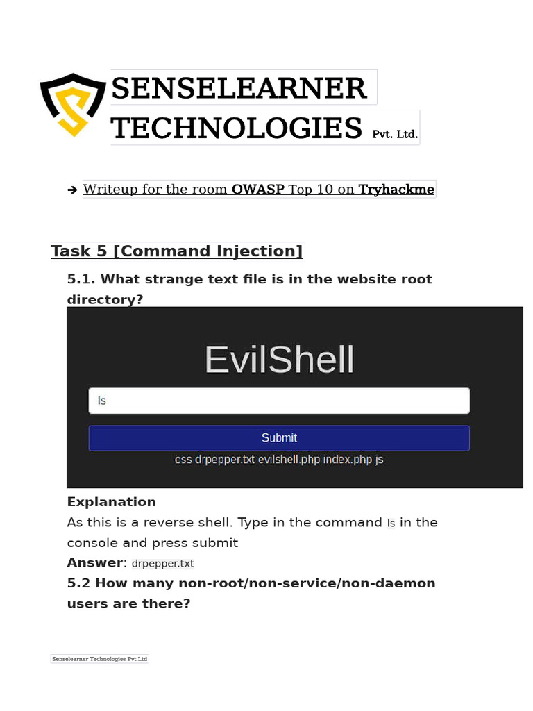 TryHackMe OWASP Top 10 Guide | PDF | Xml | Http Cookie