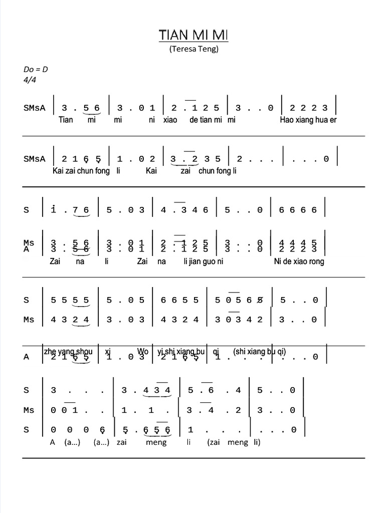 PDF Tian Mi Mi 1 PDF - Compress | PDF