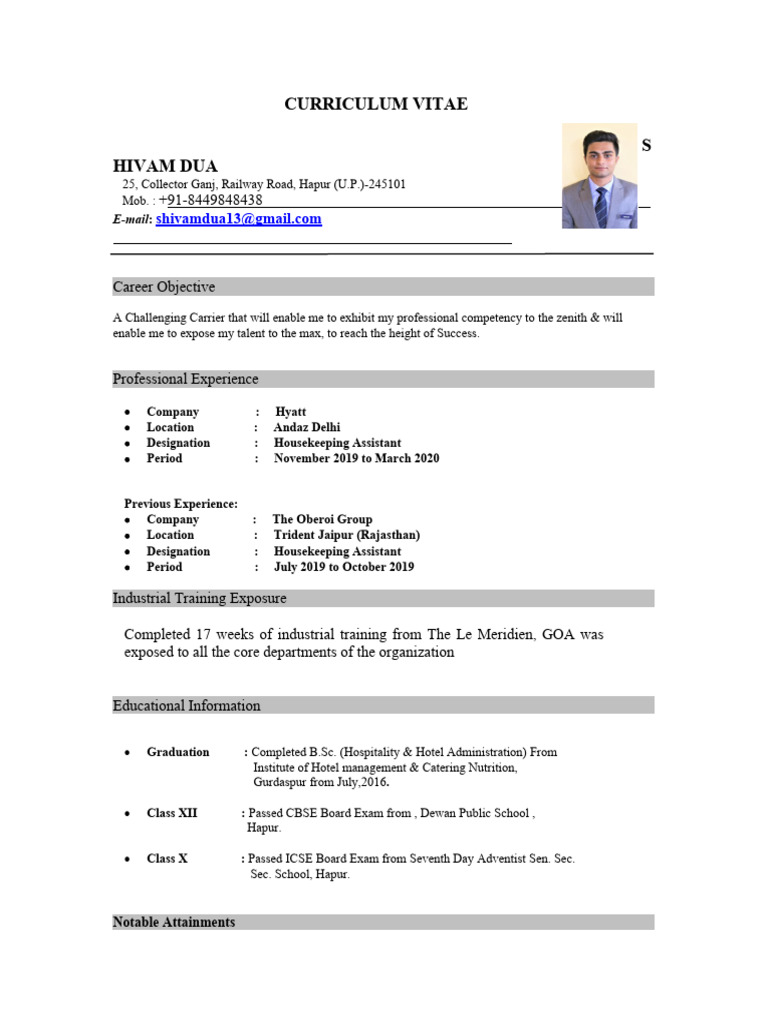 Shivam-Resume | PDF | Learning | Cognition
