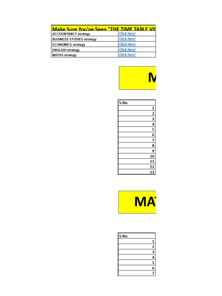 MATHEMATICS PLAYLIST - XLSX - MATHS | PDF | Derivative | Integral