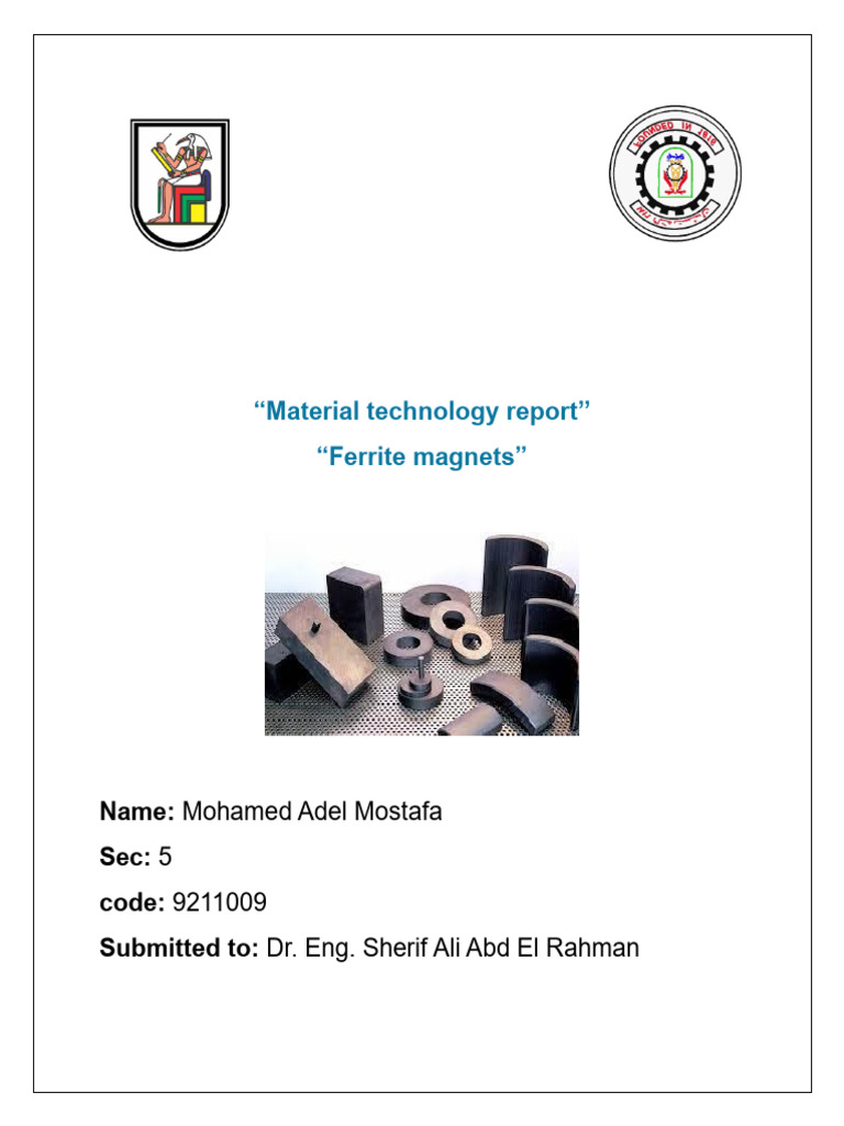 What Is Ferrite Magnet | PDF | Magnet | Magnetism
