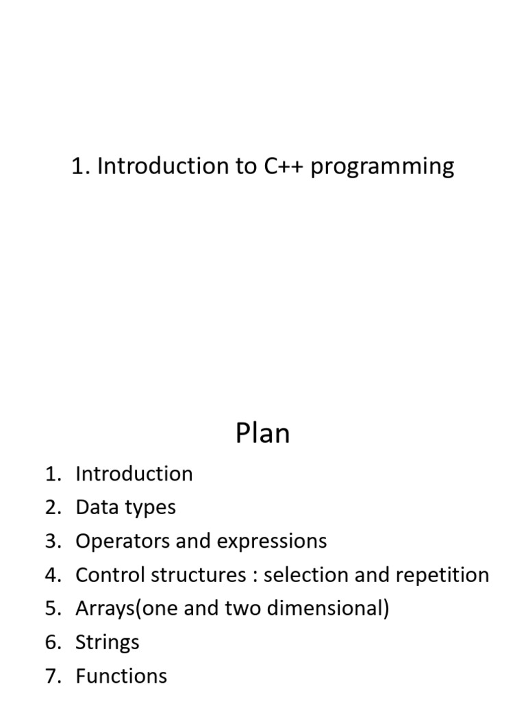 Chapter 1 Pdf Programming Computer Program 