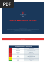 XBX Fitness Plan for Women | PDF | Foot | Human Leg