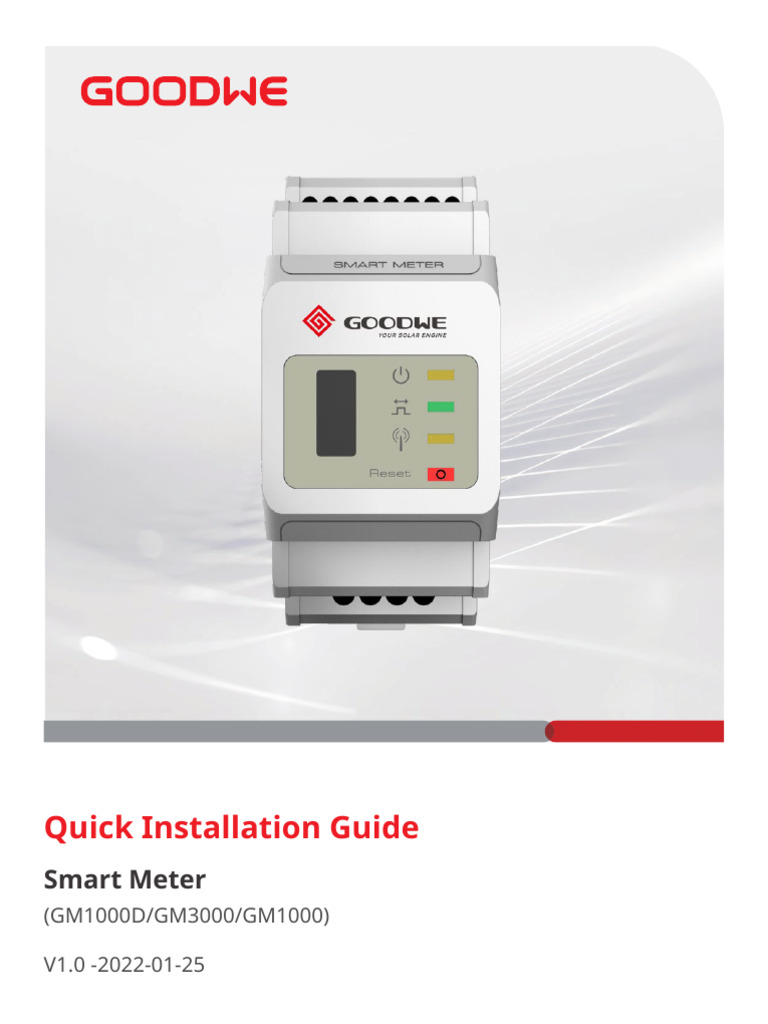 GW gm1000gm3000gm1000d Quick Installation Guide-En | PDF | Mains ...