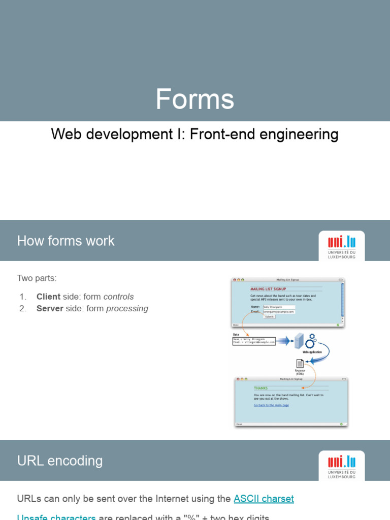 Chapter 09 - Forms | PDF | Application Layer Protocols | World Wide Web