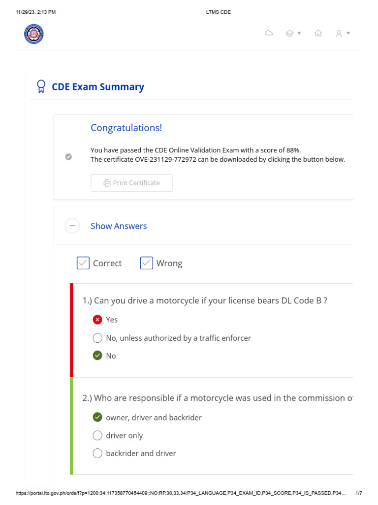 LTMS-CDE | PDF | Traffic | Transport