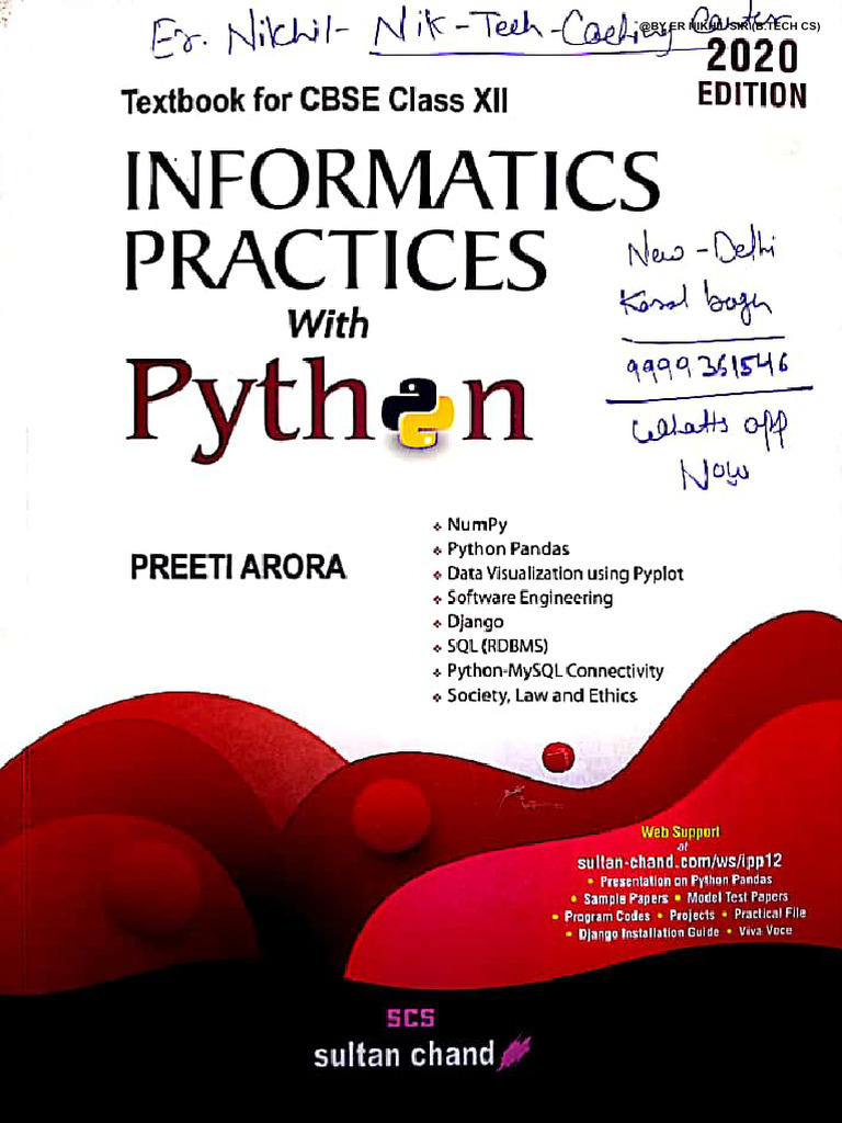 Ch-2 Data Handling Using Pandas LL | PDF Ch-2 Data Handling Using Pandas LL | PDF