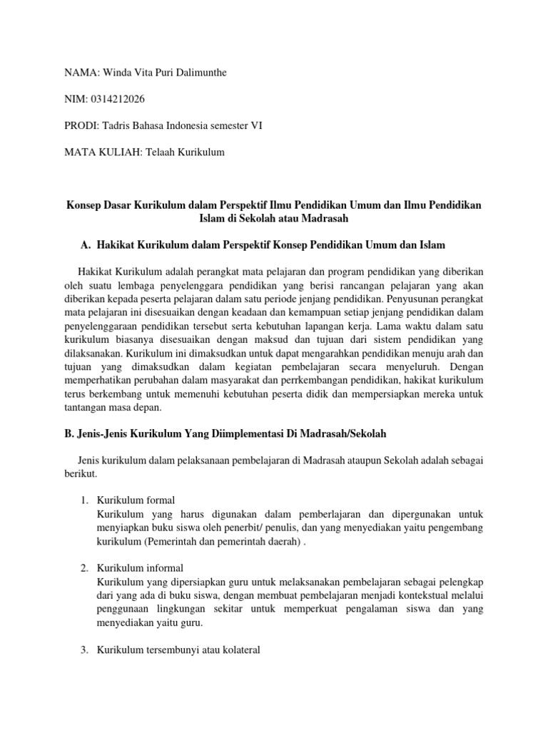 Resume 1 Winda Vita Puri Dalimunthe | PDF