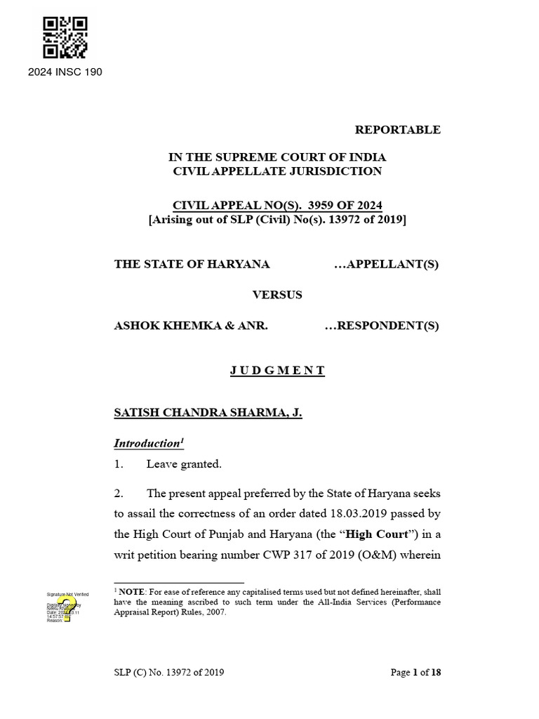 2019 9 1501 51255 Judgement 11-Mar-2024 | PDF | Expert | Judgment (Law)