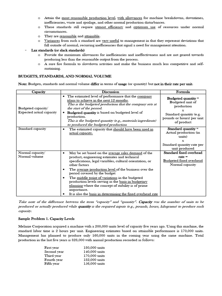 SCM Standard Costing and Variance Analysis | Download Free PDF | Labour Economics | Variance