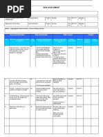 Young Worker Risk Assessment Sample | PDF | Personal Protective ...
