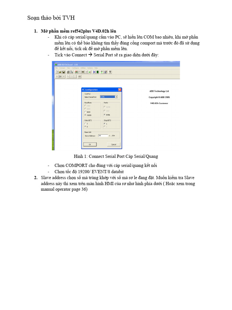 Huong Dan Cau Hinh Ref542plus | PDF