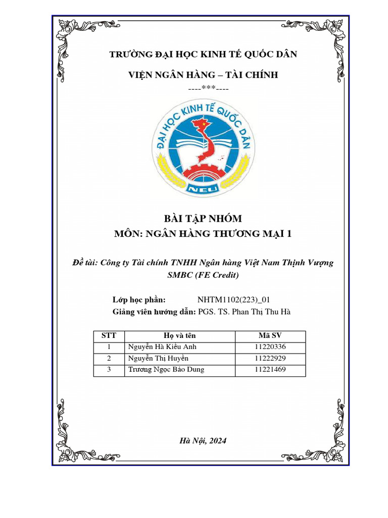 Nhóm 4 - FE Credit | PDF