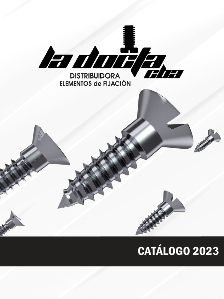 Catalogo La Docta 2023 Compri Pdf Tornillo Mecanizado