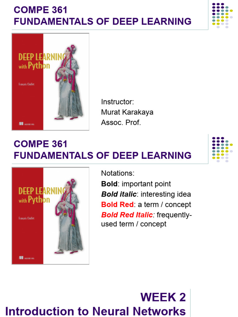 Week 02 Ch2.1 Introduction to Neural Networks (3) | PDF | Artificial Neural Network | Machine ...
