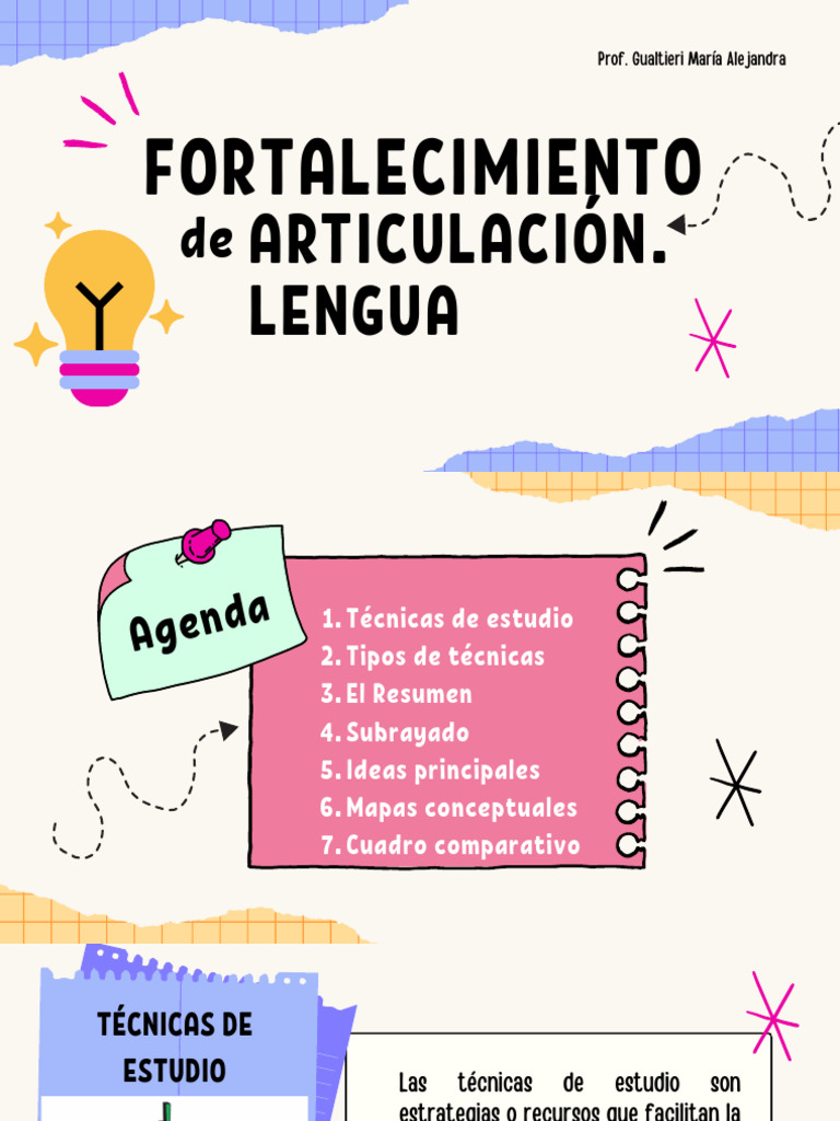 Técnicas de Estudio | PDF | Habilidades de estudio | Palabra