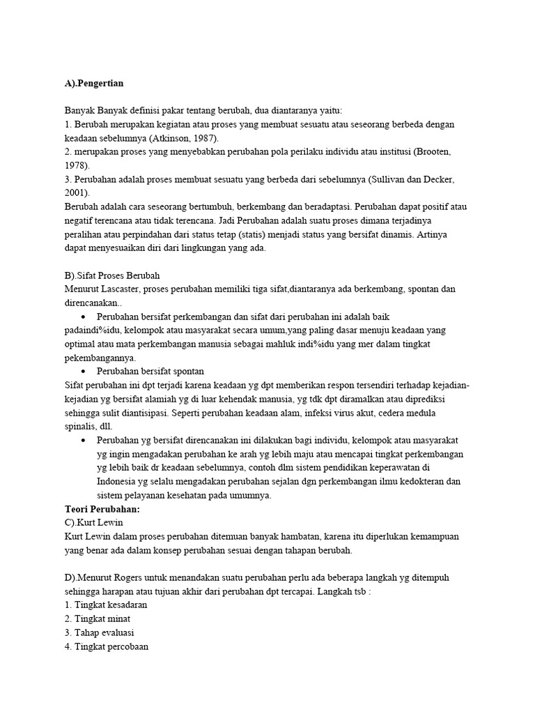 Dokumen (1) Salinan Salinan | PDF | Karier & Perkembangan | Pengembangan Diri