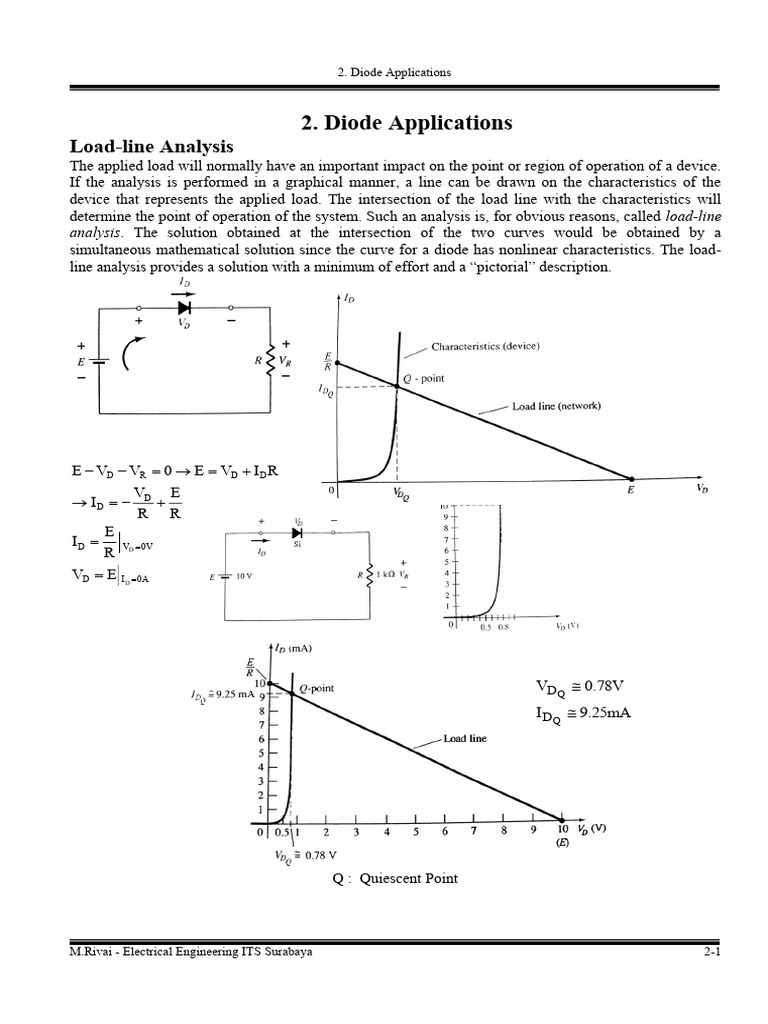 Diode Applications | PDF | Electrical Network | Diode
