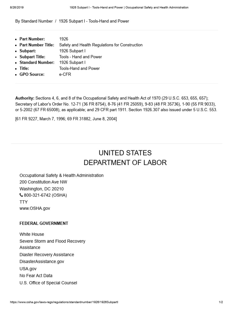 1926 Tools Hand and Power Subpart I Use | Download Free PDF | Grinding (Abrasive Cutting) | Belt ...