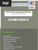 Effective Green Time in Traffic Signals | PDF | Traffic | Time