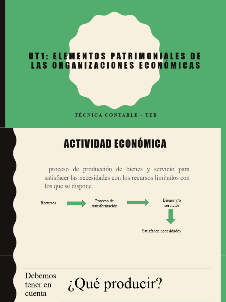 Ut1 Elementos Patrimoniales | PDF | Contabilidad | Business