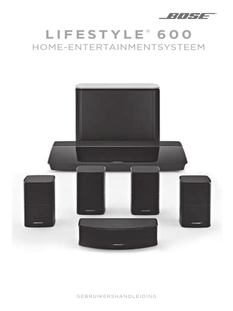 Bose Lifestyle 600 | PDF
