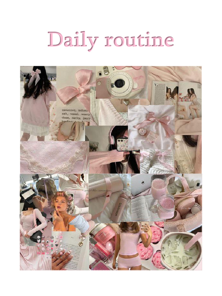 Daily Routine Pink | PDF