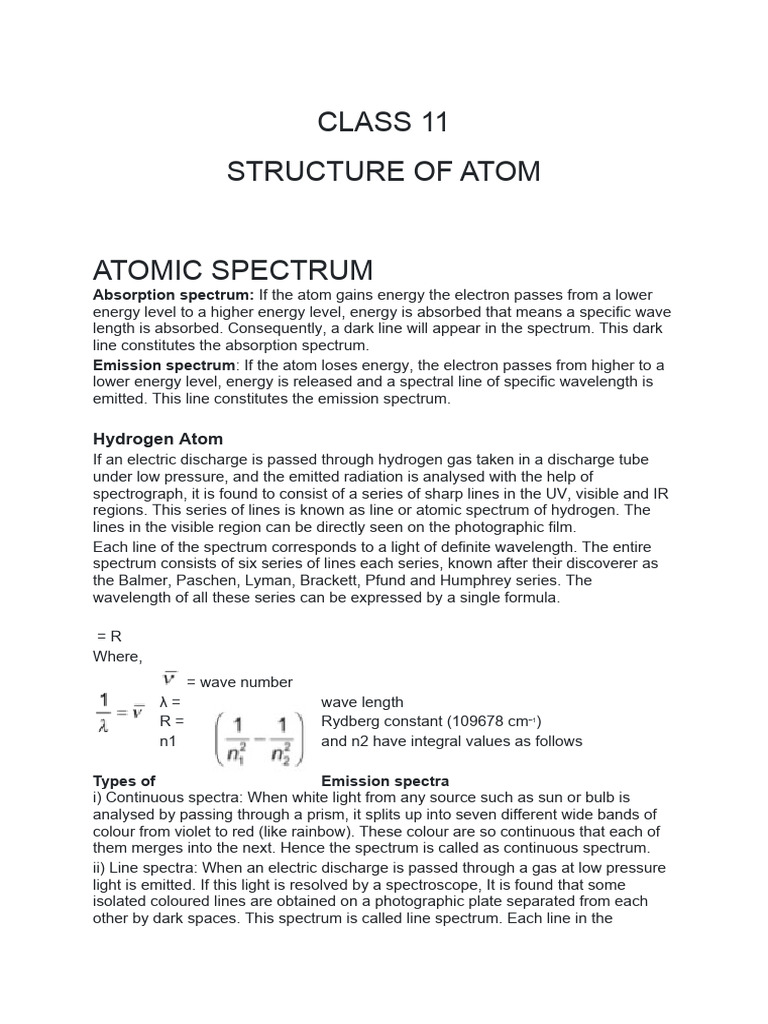 Atomic Structure | Download Free PDF | Atomic Orbital | Electron Configuration