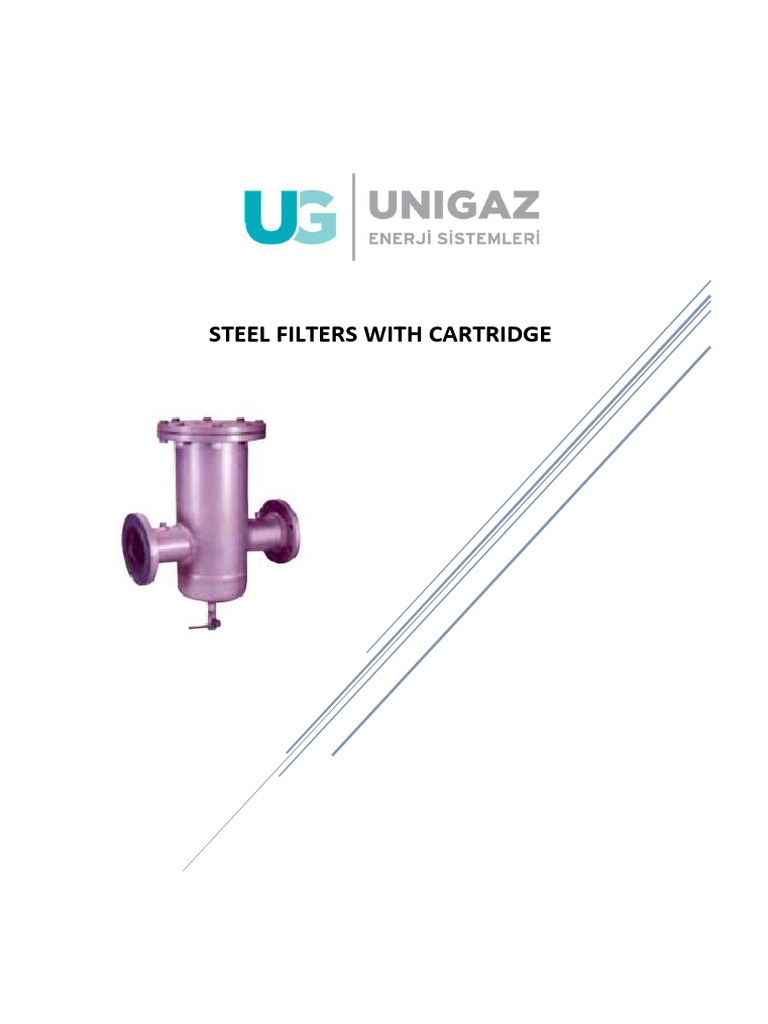 Steel Filter Dimensions and Pressure Ratings | PDF | Pipe (Fluid ...